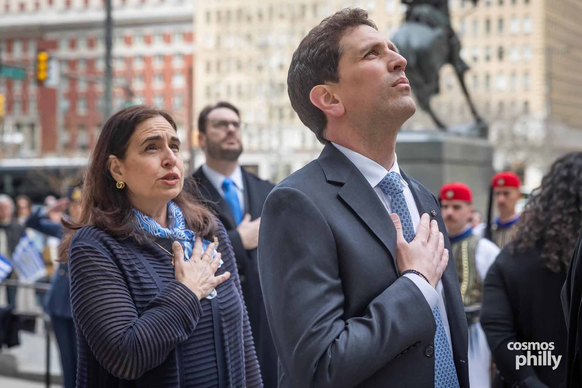 Greek Flag Raising Ceremony In Philadelphia ⋆ Cosmos Philly
