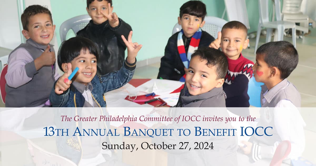 IOCC's 13th Annual Philadelphia Benefit Banquet To Support Global ...