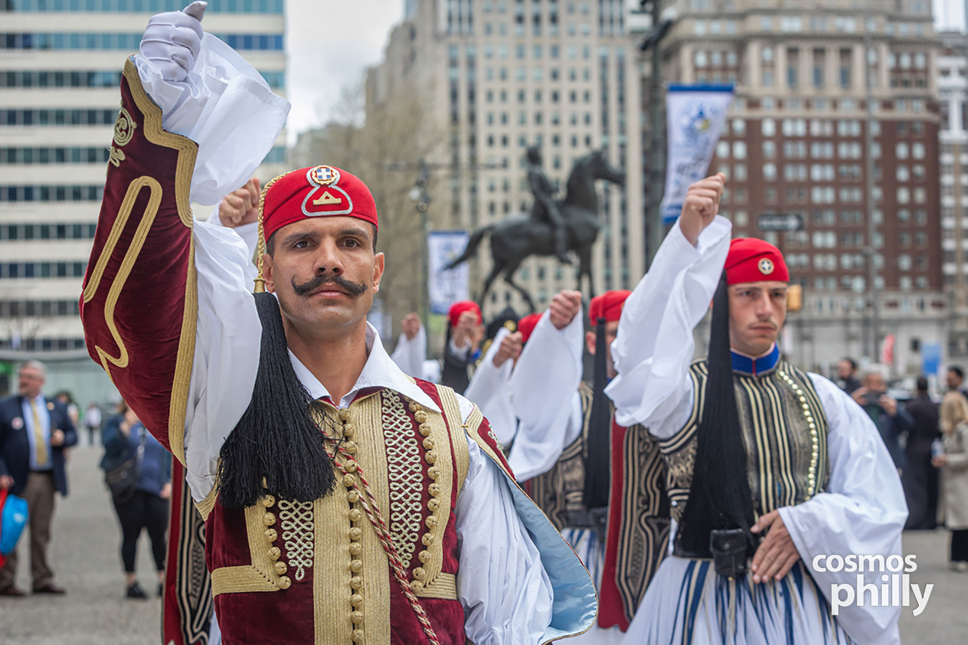 Greek Flag Raising Ceremony At Philadelphia City Hall – Highlights ...