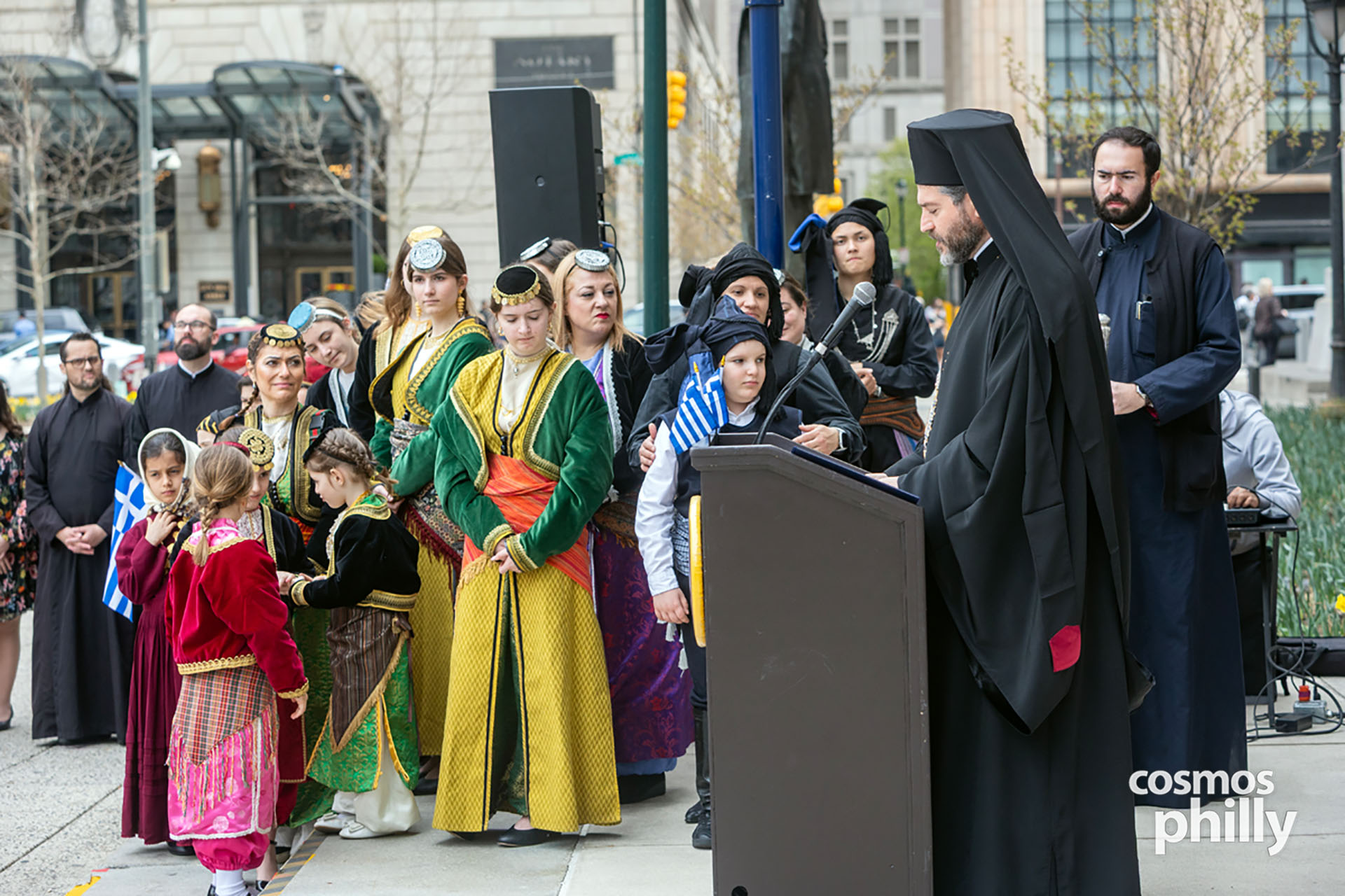 Greek Flag Raising Ceremony At Philadelphia City Hall – Highlights ...
