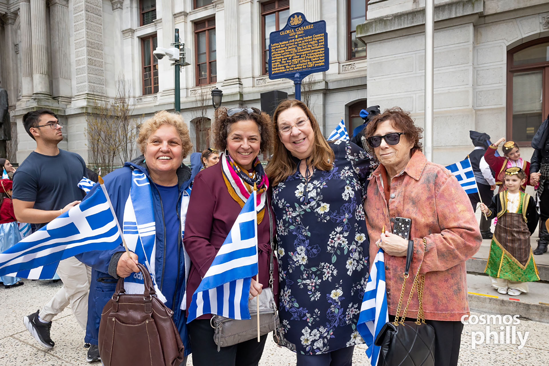 Greek Flag Raising Ceremony At Philadelphia City Hall – Highlights ...