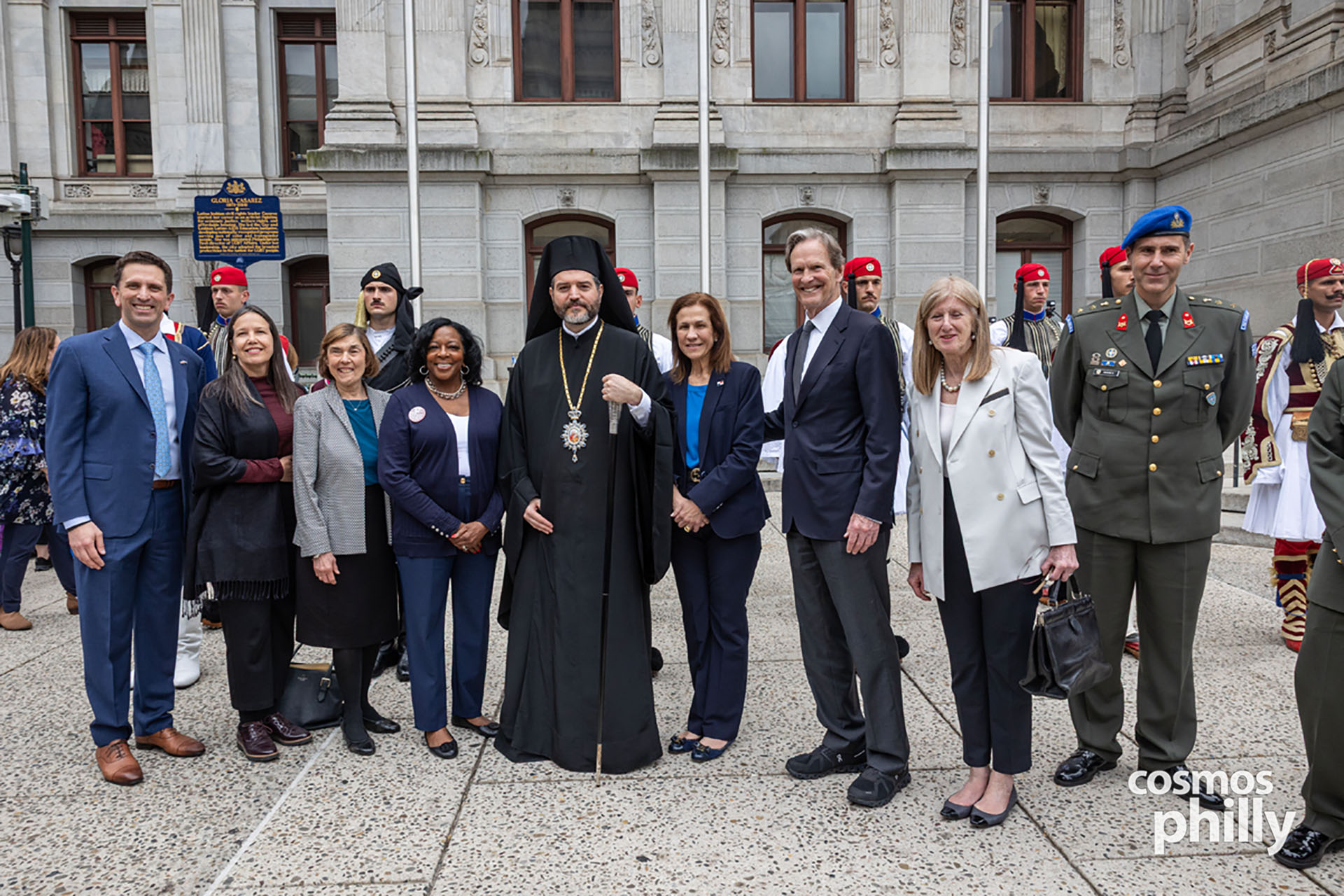 Greek Flag Raising Ceremony At Philadelphia City Hall – Highlights ...
