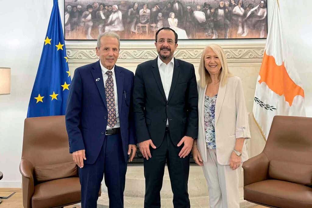 Andreas Kyprianides Honored By Cyprus President In Nicosia