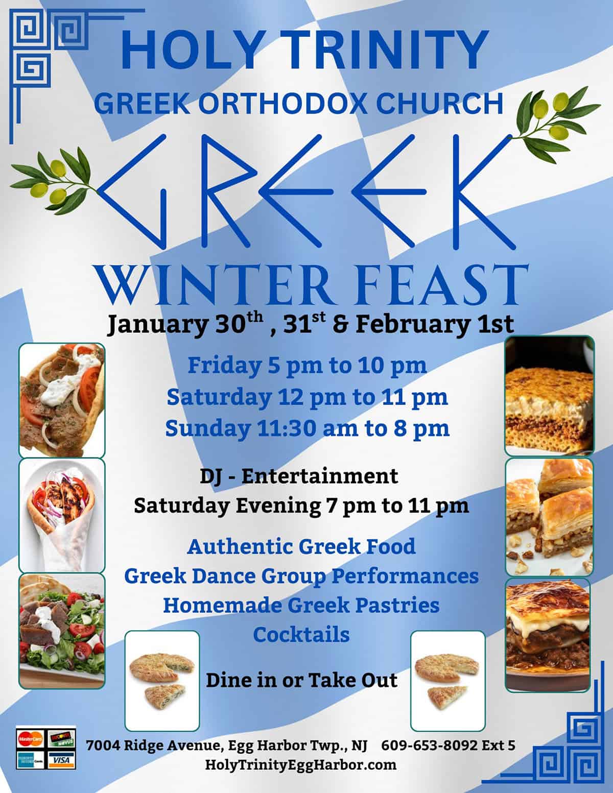 Holy Trinity Winter Feast 2026 In Egg Harbor Township